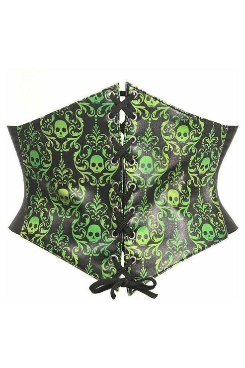 Daisy Corsets Lavish Green Gothic Lace-Up Corset Belt Cincher ...